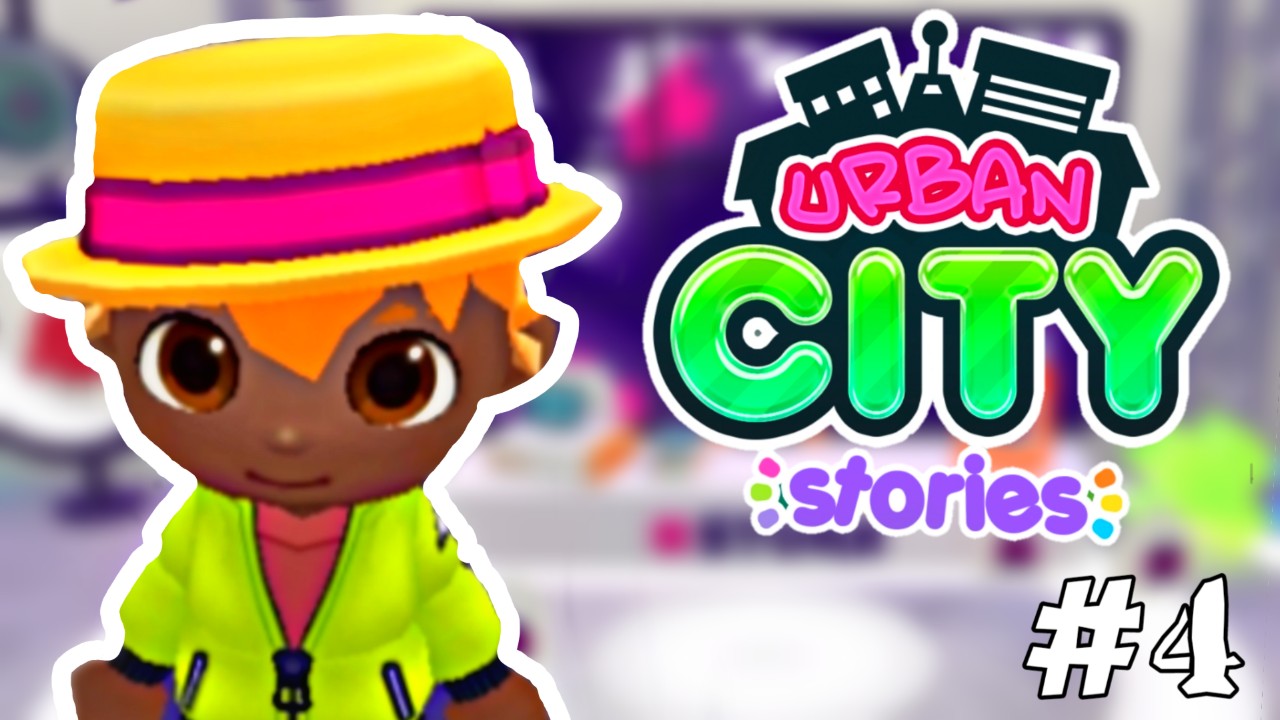 Наряжаем Персонажей и Танцуем Вместе с друзьями Urban City Stories #4 - Мульт игра для детей