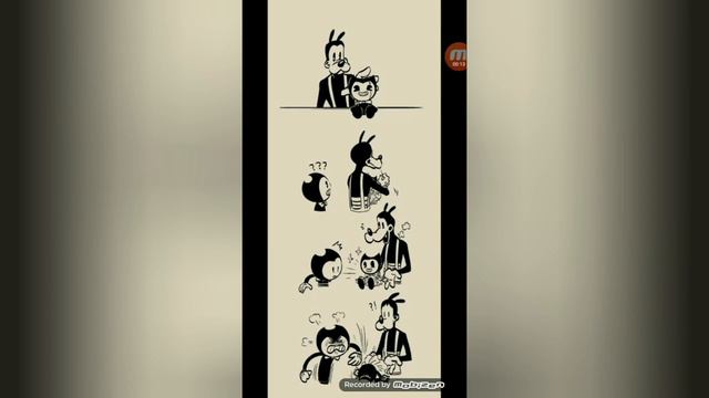 Озвучка комиксов по Bendy №10. #бенди#озвучка#комиксы