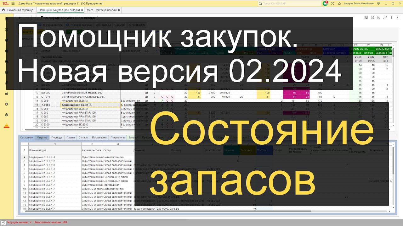 Помощник закупок. Версия 02.2024
