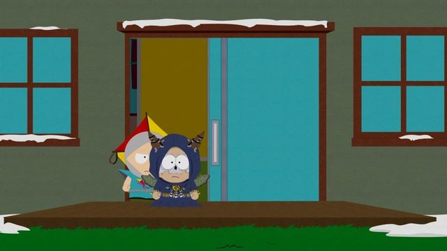 очередное столкновение параллельных вселенных.South Park - The Fractured but Whole #12