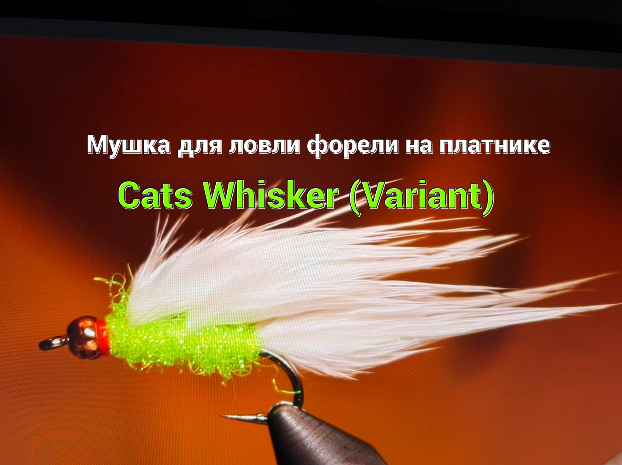 Мушка Cats Whisker (Variant) Как связать от GM FLY