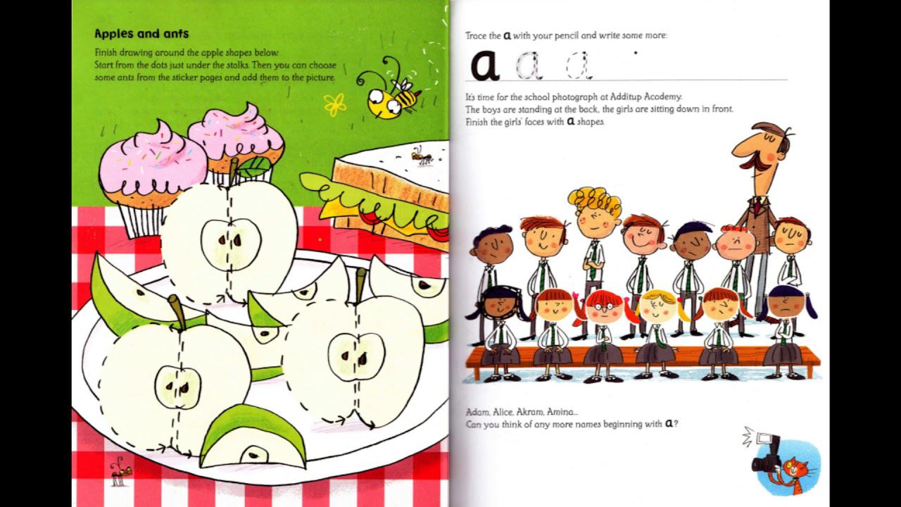 A (Буквы и звуки Usborne)