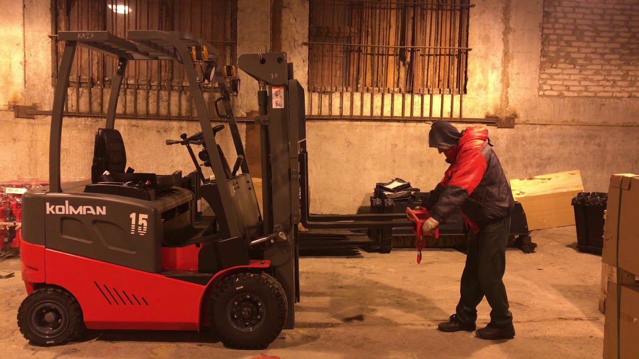 Крюк поворотный 4 т на вилочный погрузчик