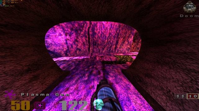 Quake 3 Огонь и Лёд (Fire and Ice) 4k прохождение, сложность крутой, карта (18) pjw3dm4