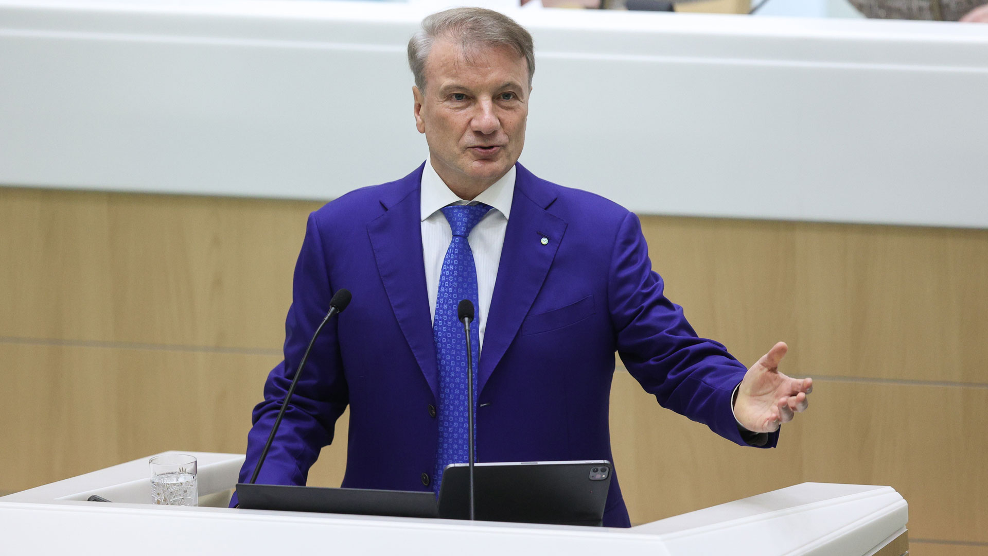 Выступление Президента, Председателя Правления ПАО «Сбербанк России» Германа Грефа