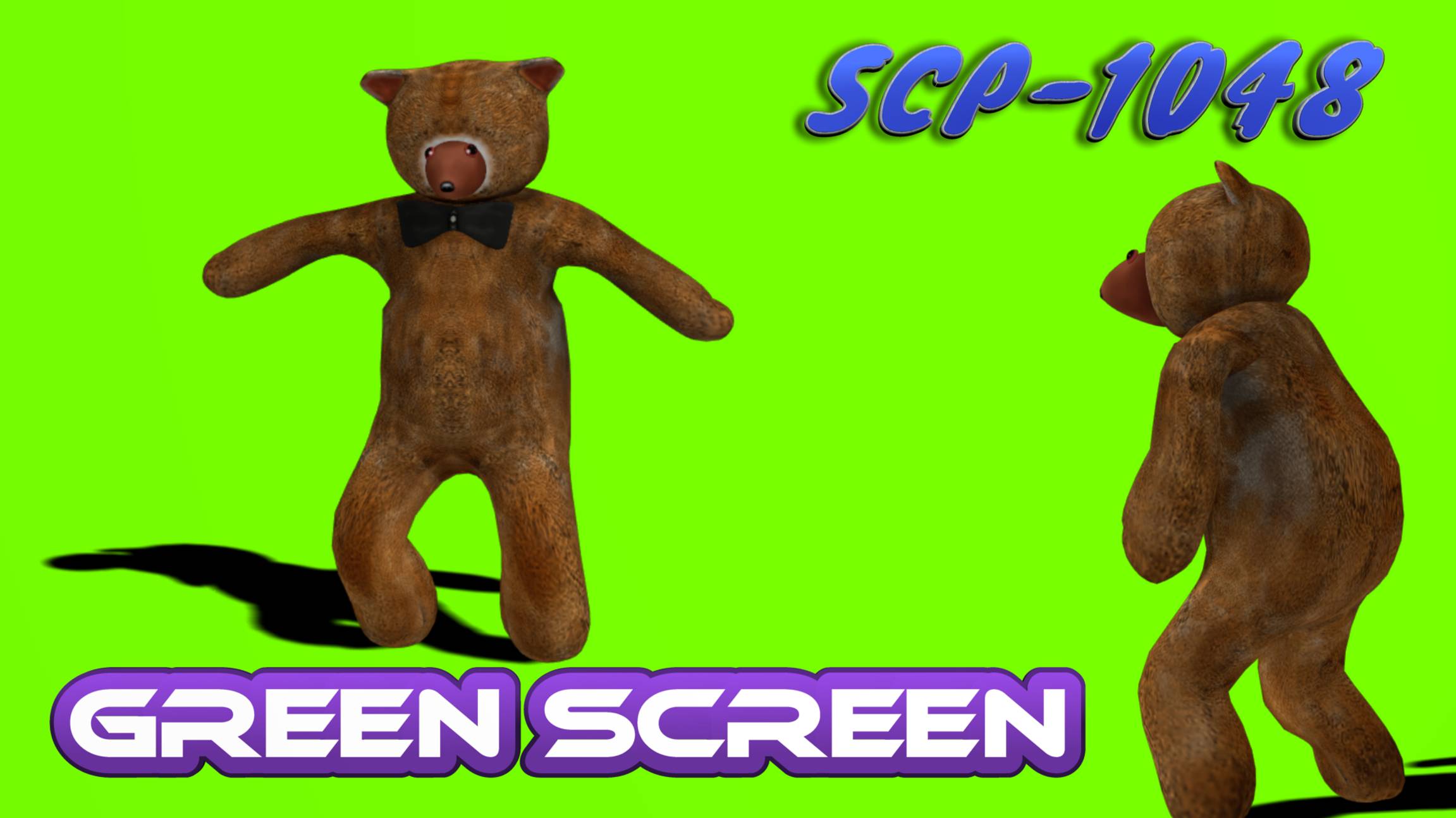 Green Screen - SCP-1048 (Плюшевый Медведь)