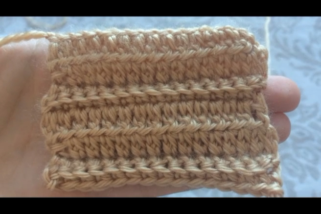 ВЯЗАНИЕ.ПЛОТНЫЙ УЗОР КРЮЧКОМ ДЛЯ КОФТЫ ЖЕМЧУЖИНКА