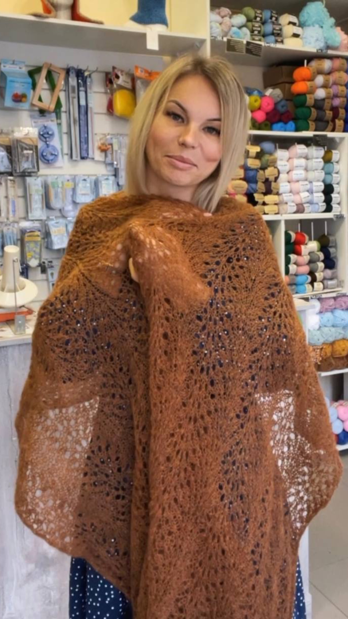 ОБЗОР ГОТОВОГО ПАЛАНТИНА ИЗ МОХЕРА