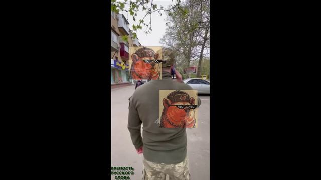 Военкомы ВСУ вызвали полицию чтобы спастись от дерзкого мужика .