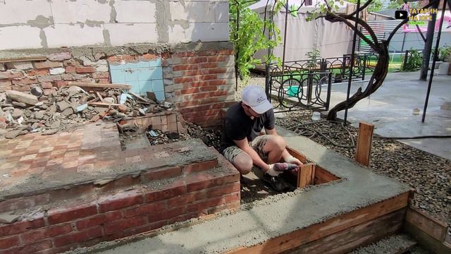 ПРОВЕРЯЮ ФУНДАМЕНТ /РЕМОНД ИДЕТ ПОЛНЫМ ХОДОМ/ ПРОВОЖУ НОВУЮ ЭЛЕКТИКУ /ЧТО БУДЕТ В КУХНЕ