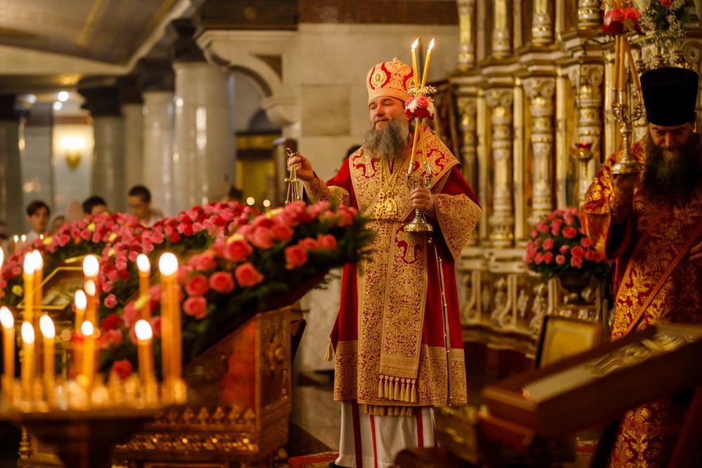 Архиерейская Божественная литургия в Храме-Памятнике на Крови 05.02.23, слово владыки Евгения