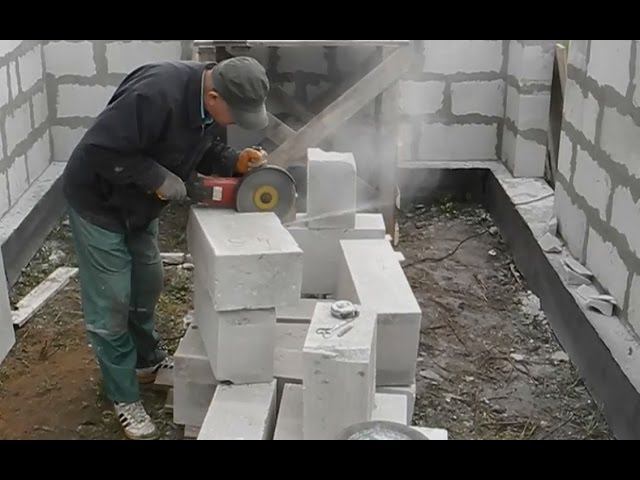 Быстрый, легкий и надежный способ резки стеновых блоков