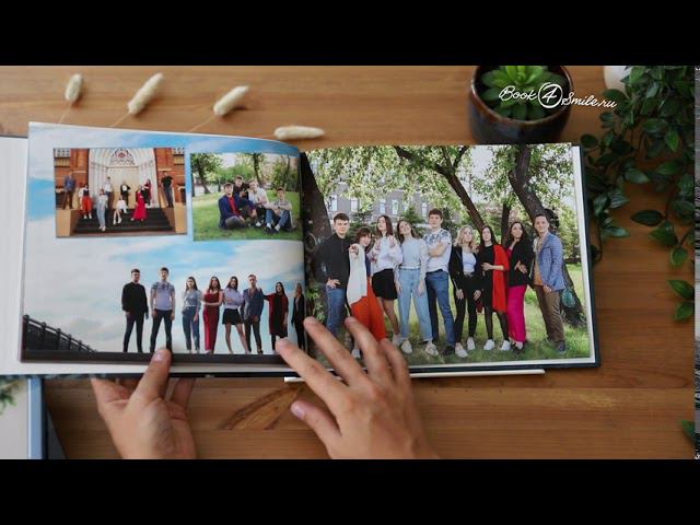 Выпускной альбом для 9-11 класса, вариант Оптимум, книга Классик 20 страниц