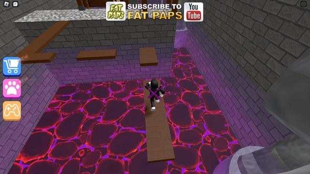 Играем в ROBLOX выходим через попу дракона :D