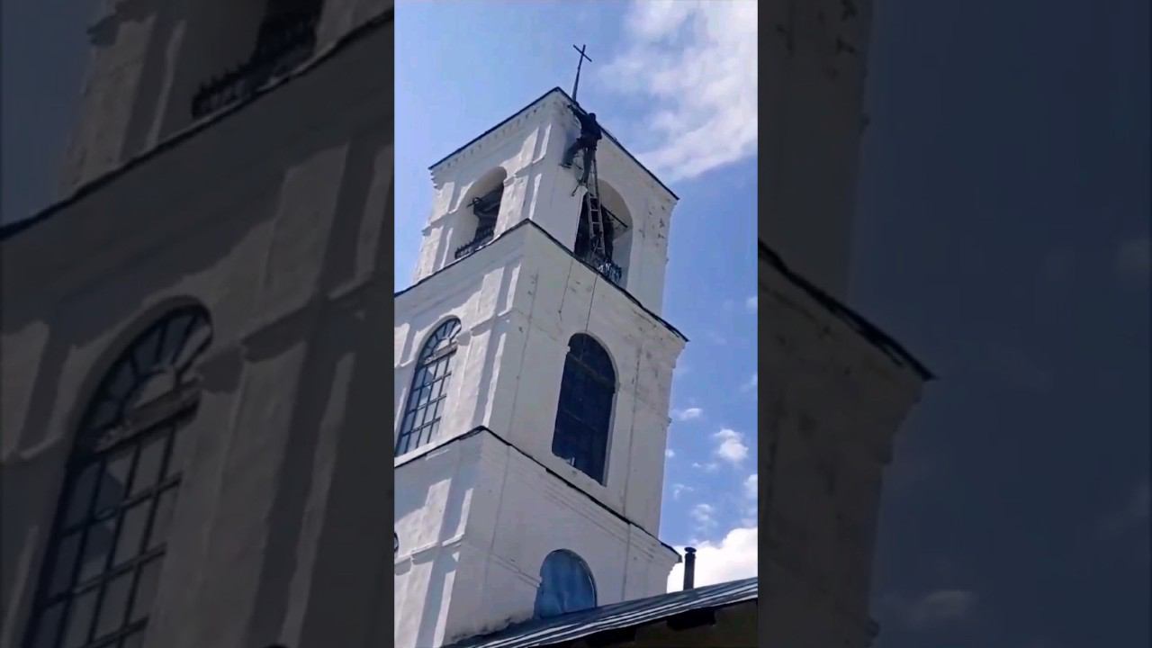 #Промальп на колокольне