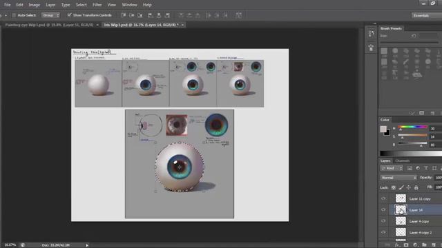 1-Part 4 Painting Eye
