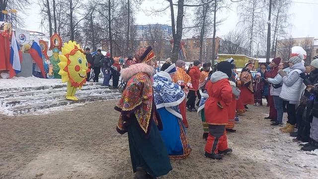 Проважаем Масленицу!?????? Хороводы,танцы....