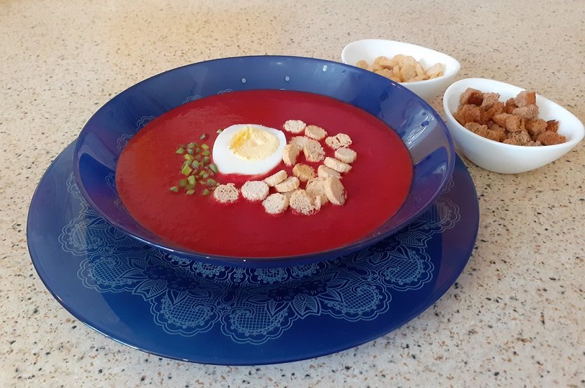 Вкусный СВЕКОЛЬНЫЙ СУП ПЮРЕ.