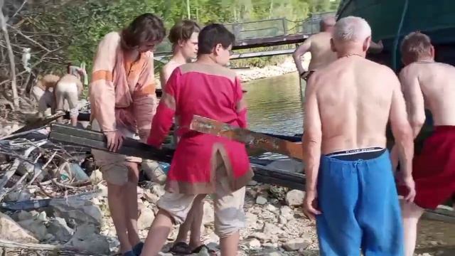 Сказъ о томъ, какъ красноярские богатыри Змѣя Горыныча спасали