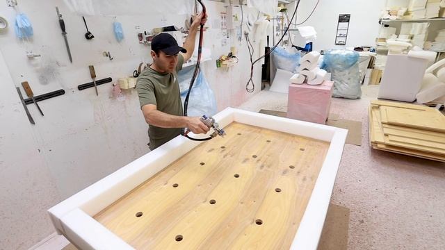 Поклеечный цех фабрики "Мануфактура уюта".