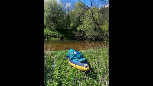 май 2020г. р.Меза д.Ильинское - п.Новый Сплав на байдарке Щука 3