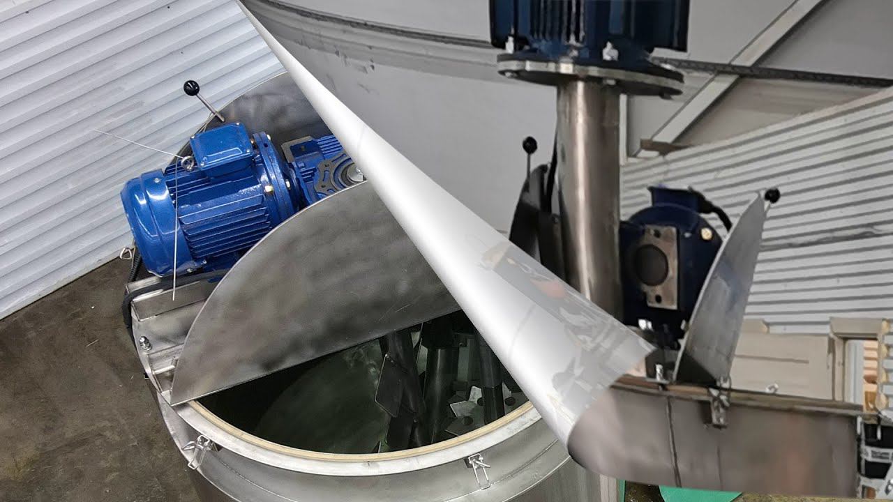 Диссольвер стационарный ДС-11 600л, ТЭН 45кВт