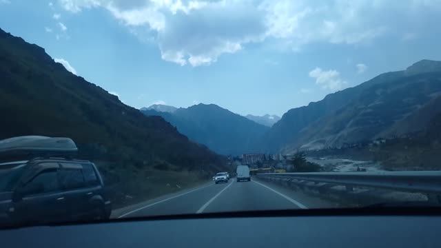 Приэльбрусье. Кабардино-Балкария. Трасса А-158.