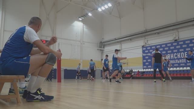 Старт чемпионата брянской области по волейболу