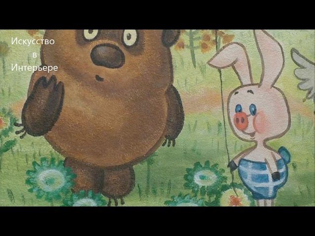 Особенности росписи на декоративном покрытии