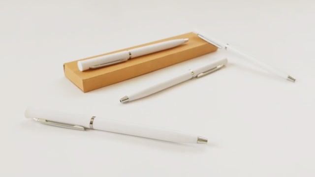 Белые ручки под нанесение логотипов из коллекции Euro Chrome