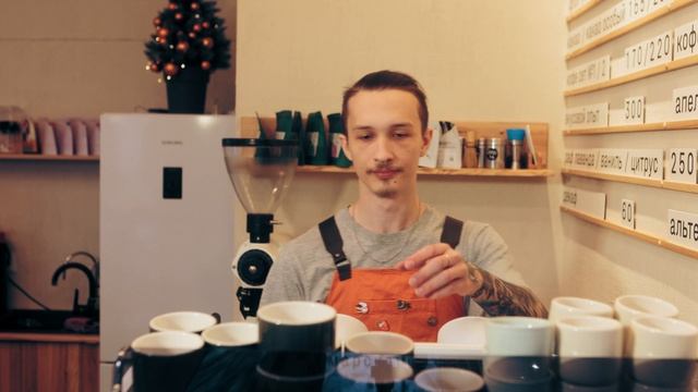 Проморолик для кофейни.