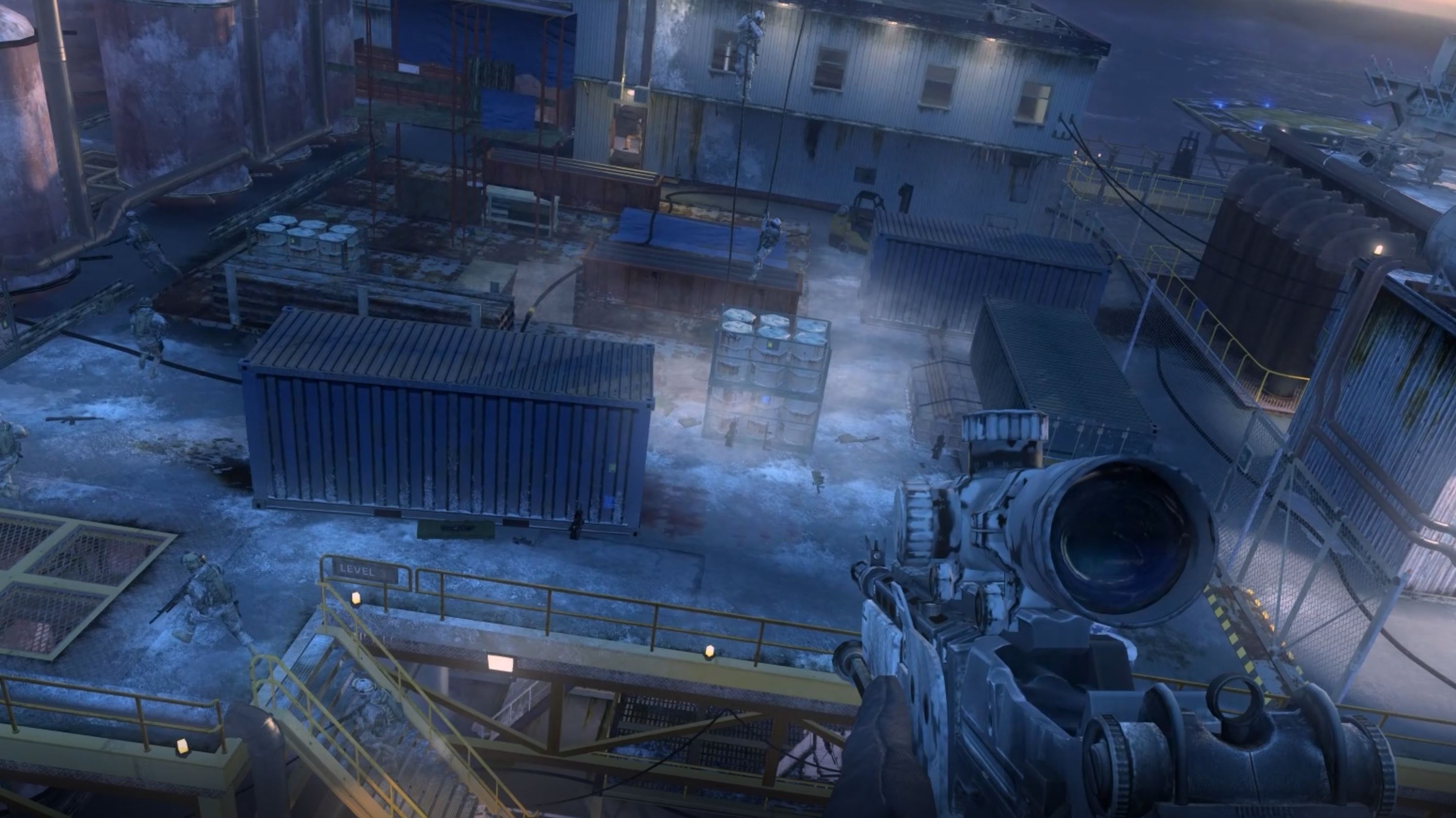 Call of Duty Modern Warfare 2 Про-ние в формате "Игросериал" №4 - Захват нефтяной вышки.(часть 2)