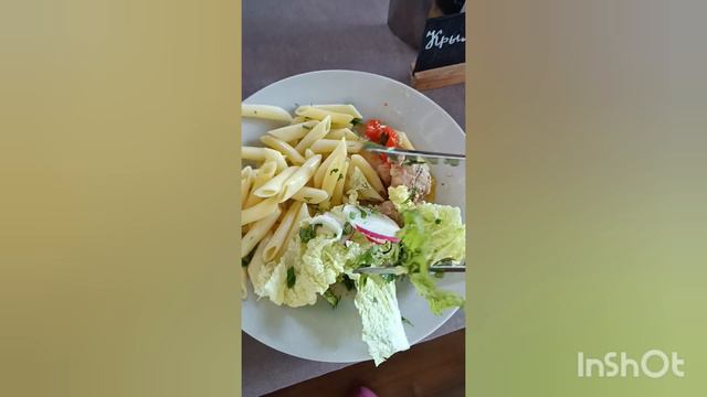 обед в отеле RINN RISE🥗🍝🍱
