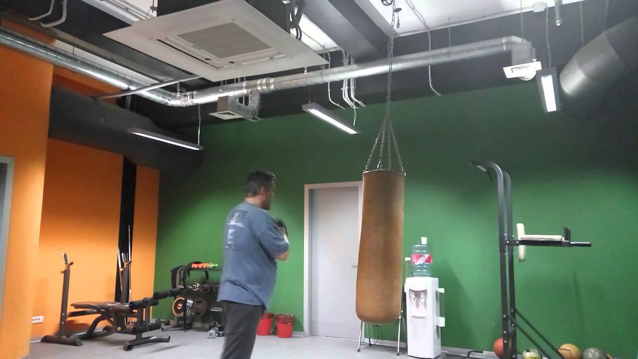 Разминка на мешке