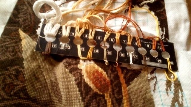 Отшив проекта Алиса "Белые цветы. Залитые светом" отчет 12