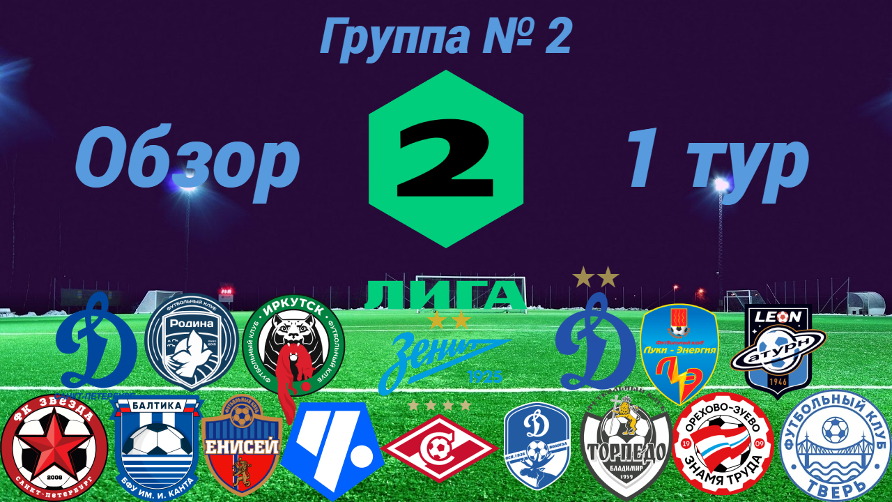 Дивизион Б. Группа № 2, обзор 1-го тура, сезон 2024 года