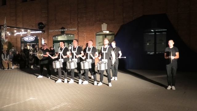 20210912 Театральный дворик 2021. Барабанное шоу DrumTime (С-П), второе выступление