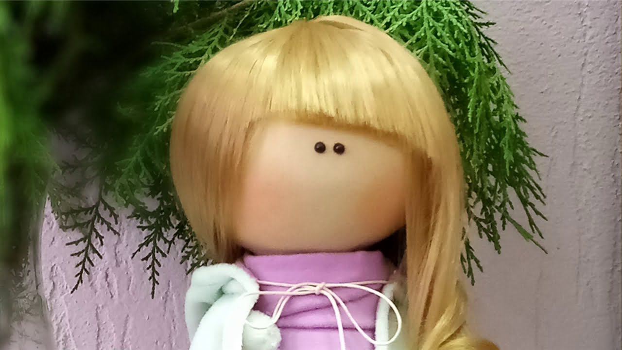 Интерьерная текстильная кукла/Kuk_Lana