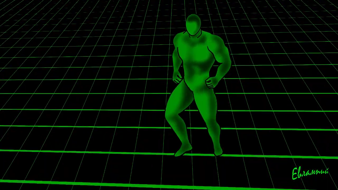 #анимация бегущий человек