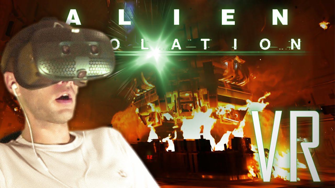 [#06] СПАСАЮСЬ ► Прохождение игры Alien Isolation на ПК VR