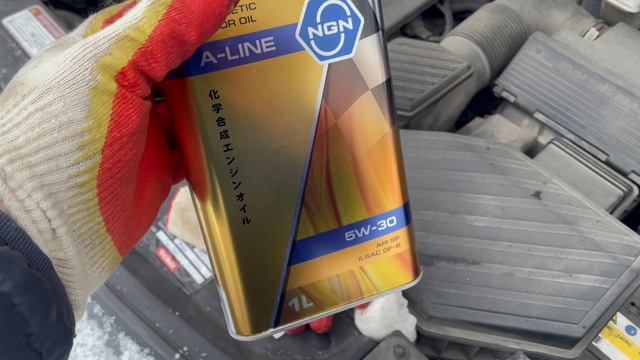 Масло NGN A-LINE 5W-30. Наблюдаем за ним в ДВС G4NA Kia Sportage QLe 4G