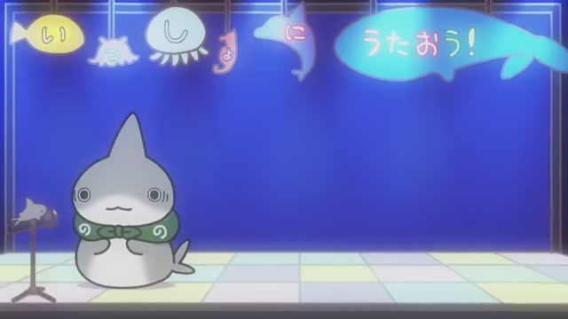 рус субтитры: эндинг Прогулки маленькой Акулы