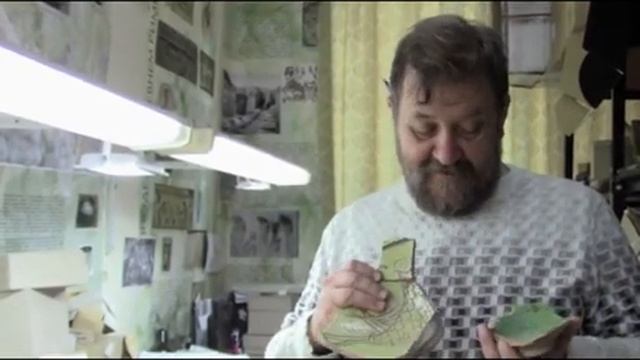 Большие и маленькие птички на поливной керамике Крыма с раскопа по пер. Социалистический