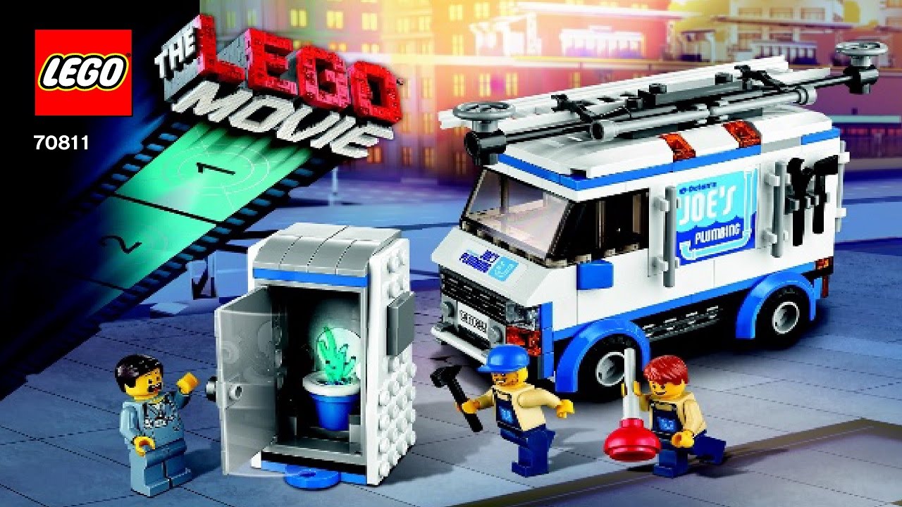 Lego Movie 70811 Фургон сантехника - Скоростная сборка Lego