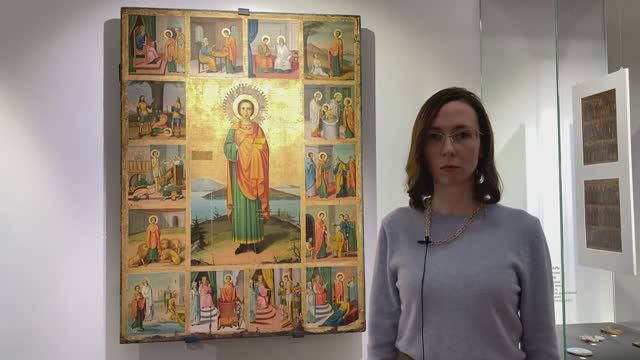 Иконы великомученика Пантелеимона. Выставка «Святые врачи» в Музее имени Андрея Рублева