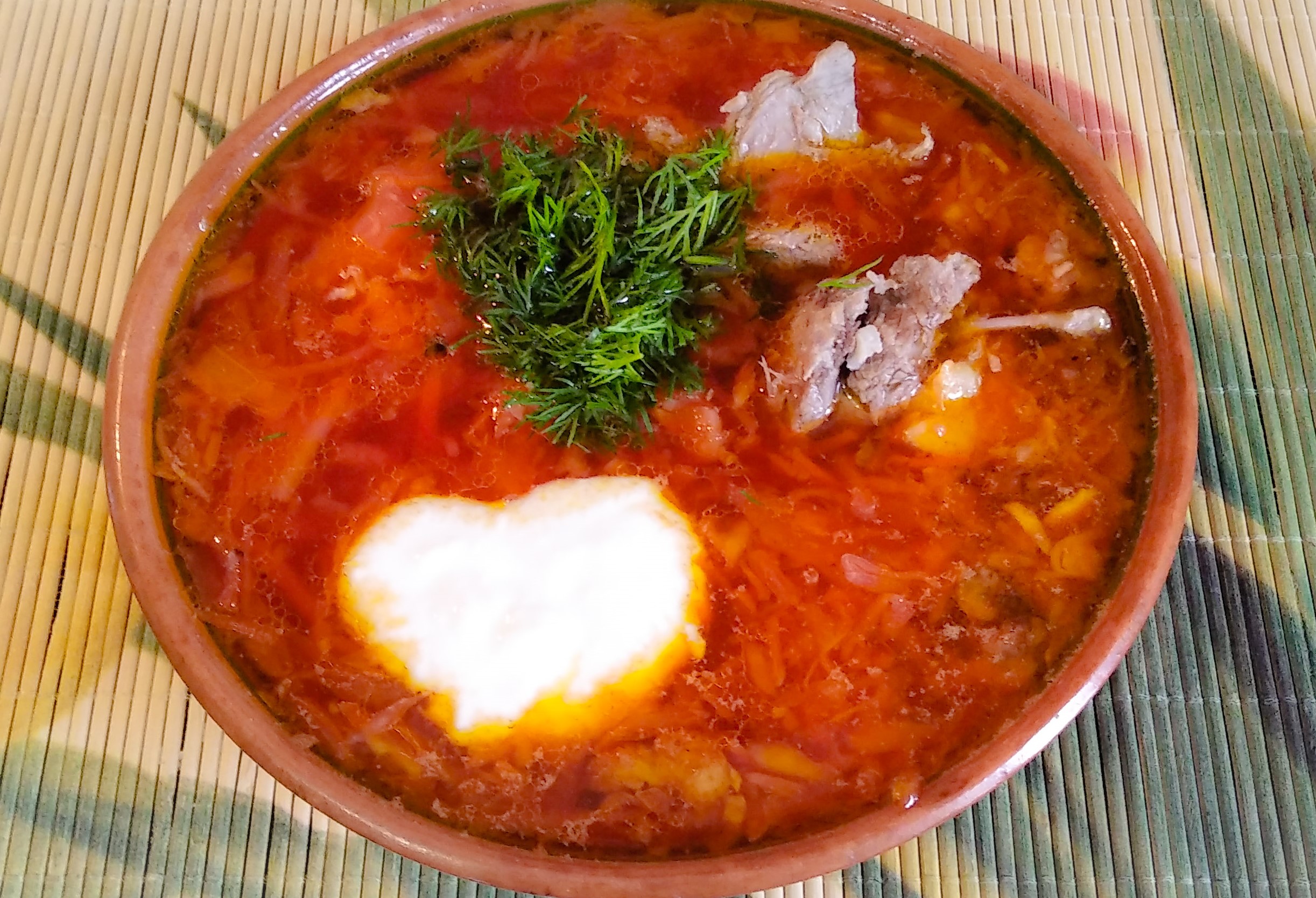 ЩИ с квашенной капустой и хреном в традициях Русской кухни