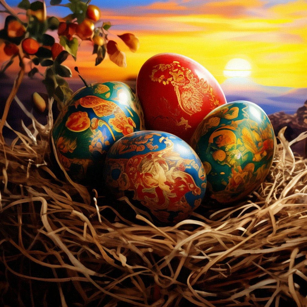 Красивое поздравление с Пасхой