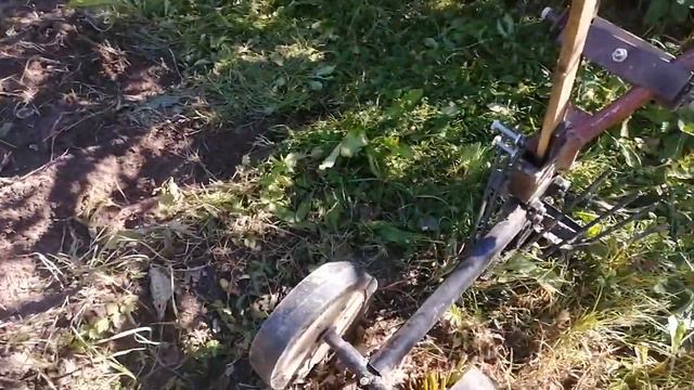 Копалка картошки на скорую руку