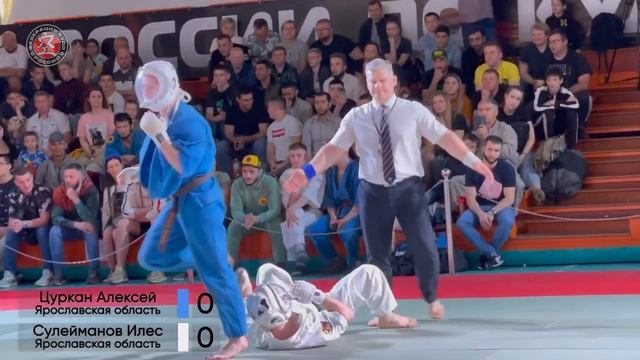 Финал XIV Кубка России по кудо - категория до 250 ед. Цуркан vs Сулейманов.mp4