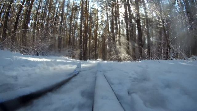 На лыжах №3. [4K] По остаткам роскоши.